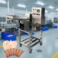 China Automatic Shrimp Cutting Machine High Efficiency Automatic Prawn Peeler for sale