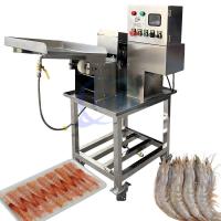 China 120Pcs/Min Shrimp Processing Machine Adjustable Speed Prawn Deshelling Machine for sale