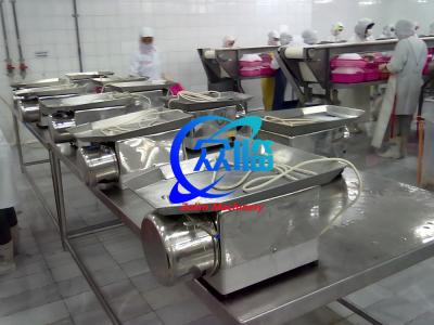 China Commercial Automatic Shrimp Splitting Machine Prawn Back Cutter Deveining Machine for sale