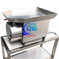 China Commercial Automatic Shrimp Splitting Machine Prawn Back Cutter Deveining Machine for sale