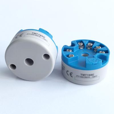 China 2wire Head Mounted Temperature Transmitter Pt100 For Chemicals Industries for sale