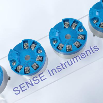 China Pt100 Industrial Head Mounted Temperature Transmitter 2 Wire for sale