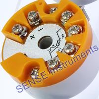 China Head mounted temperature transmitter with Galvanic isolationRTD TC PT100 for sale