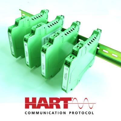 China Universal Input Din Rail Mount Temperature Transmitter With 4-20mA HART Output Signal for sale