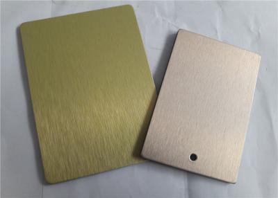 China Easy To Maintain Brushed Aluminum Sheets Excellent Impact Resistance for sale