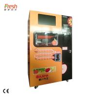 China Apple Orange Juice Vending Machine 400W Metal Zinc alloy Customized for sale