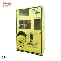 China Summer Squeezed Apple Juice Vending Machine 400W Metal Zinc Alloy for sale