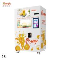 China Commercial Orange Apple Juice Vending Machine Automatic 220V Customized Color for sale
