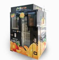China Natural Fruit Juice Unmanned Vending Machine 24 Hour Self Service Freshly Squeezed for sale