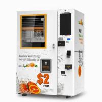 China Mall Automatic Fruit Juice Vending Machine Self Service With Bill Acceptor for sale