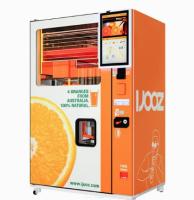 China Wireless QR Code Fruit Juice Vending Machine 220V - 240V 50Hz Air Cooled Frost Free for sale