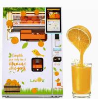 China Extrusion Automatic Juice Vending Machine 680W Fresh Orange Juice Maker Electric for sale
