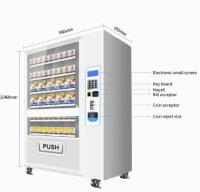 China Supermarket Automated Retail Vending Machines For Apple Juice Bread Food for sale