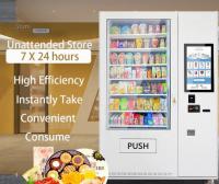 China Shopping Mall Automatic Juice Vending Machine Self Service AC220V 50Hz for sale