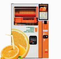 China Food Juice Self Vending Machine Automatic Orange Juice Maker Commercial 1100W for sale
