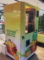 China Business Commercial Vending Machine Orange Juice Stainless Steel Multi Payment for sale