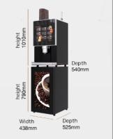 China Electric Automatic Juice Vending Machine Intelligent For Supermarket Mall for sale