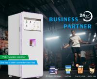 China Milk Tea Instant Fresh Orange Juice Vending Machine Automatic With Touch Screen for sale