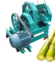 China 1000kg/H Small Sugar Cane Squeezer Vertical Sugarcane Juice Crusher Machine for sale