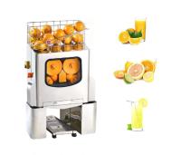 China PLC Fresh Squeezed Orange Juice Machine Lemon Pomegranate Extracting 120W for sale