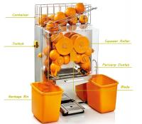 China PLC Fresh Squeezed Orange Juice Machine Lemon Pomegranate Extracting 120W for sale
