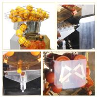 China Drink Shop Lemon Orange Juice Squeezing Machine Automatic With Tap Controller for sale