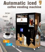 China Indoor Outdoor Fully Automatic Juice Vending Machine For Malls Supermarkets for sale
