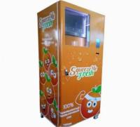 China Fresh Orange Juice Vending Machine Automatic Commercial Orange Juice Maker 550W for sale