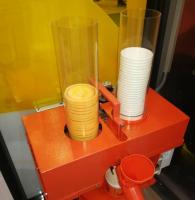 China Automatic Fresh Vending Orange Juice Machine 800W WD-ORANGE for sale