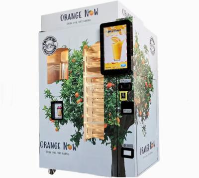 China CE Indoor Fruit Juice Vending Machine / Freshly Squeezed Orange Juice Machine for sale
