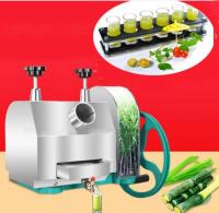 China Manual Sugar Cane Squeezer Stainless Steel Hand Operated Sugarcane Juice Machine for sale