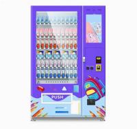 China Combo Refrigerated Automatic Juice Vending Machine For Drink Snack Beverage for sale