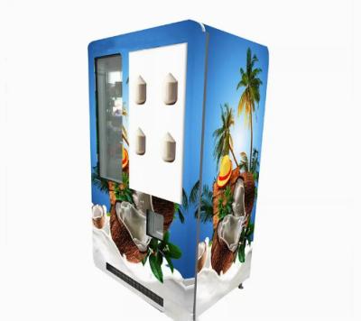 China Fresh Coconut Automatic Juice Vending Machine Multifunctional Smart Touch Screen for sale