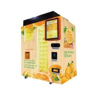 China Metal Automatic Fresh Squeezed Orange Juice Machine Extractor Android System for sale