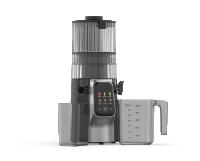 China HJ102D White Multi-Function Slow Masticating Juicer – 6 Modes, 135mm Wide Chute, 200W, 1000ml Juice Cup, <70dB for sale
