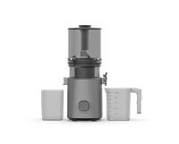 China HJ303 Silver Gray Slow Masticating Juicer – 155mm Wide Chute fits Whole Pineapple, 200W Motor, 1000ml Juice Cup, <70dB Quiet Operation for sale