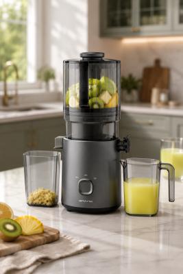 China Fresh Smart HJ303 Extra-Wide Slow Masticating Juicer – The Whole-Fruit Juicer Your Family Deserves with 155mm Chute, 2400ml Hopper, 200W Cold Press & Self-Cleaning for sale