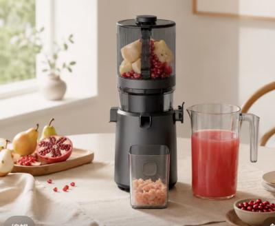 China Fresh Smart HJ303 Extra-Wide Slow Masticating Juicer – The Whole-Fruit Family Juicer with 155mm Chute, 2400ml Hopper, 200W Cold Press & Self-Cleaning for sale