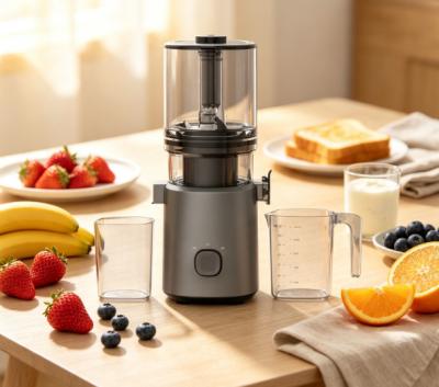 China Fresh Smart HJ303 Extra-Wide Slow Masticating Juicer – The Ultimate Shortcut to Fresh Family Juice with 155mm Chute, 2400ml Hopper, 200W Cold Press & Self-Cleaning for sale