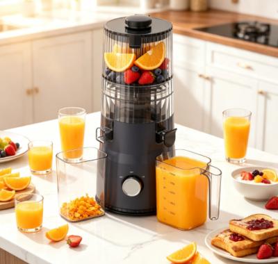 China Fresh Smart HJ103A Compact Slow Masticating Juicer – Healthy, Happy, and Full of Color with 4 Color Options, 135mm Wide Chute, 200W Cold Press & Self-Cleaning for sale