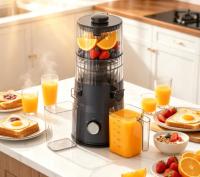 China Fresh Smart HJ103A Compact Slow Masticating Juicer – Vibrant Color, Vibrant Health with 4 Color Options, 135mm Wide Chute, 200W Cold Press & Self-Cleaning for sale