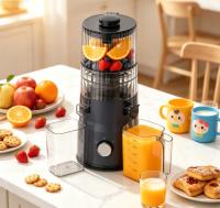 China Fresh Smart HJ103 Compact Slow Masticating Juicer – The Heart of Every Healthy Home with 135mm Wide Chute, 200W Cold Press & Self-Cleaning for sale