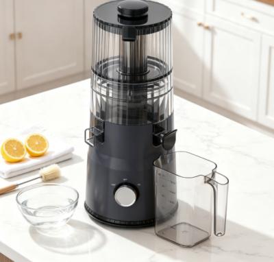 China Fresh Smart HJ103 Compact Slow Masticating Juicer – Small Size, Big Flavour, Even Bigger Nutrition with 135mm Wide Chute, 200W Cold Press & Self-Cleaning for sale