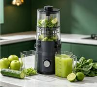 China Fresh Smart HJ103 Compact Slow Masticating Juicer – Bring the Juice Bar Home with 135mm Wide Chute, 200W Cold Press & Self-Cleaning for sale