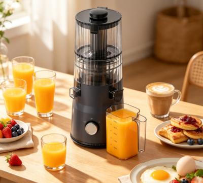 China Fresh Smart HJ103 Compact Slow Masticating Juicer – Upgrade Your Morning Routine with 135mm Wide Chute, 200W Cold Press & Self-Cleaning for sale