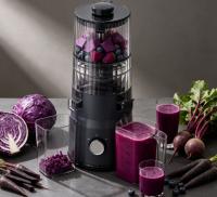 China Fresh Smart HJ103 Compact Slow Masticating Juicer – The Perfect First Juicer for Beginners with 135mm Wide Chute, 200W Cold Press & Self-Cleaning for sale