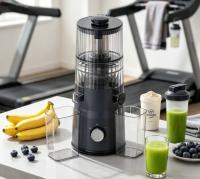 China Fresh Smart HJ103 Compact Slow Masticating Juicer – The Minimalist’s Choice for Clean, Simple Nutrition with 135mm Wide Chute, 200W Cold Press & Self-Cleaning for sale