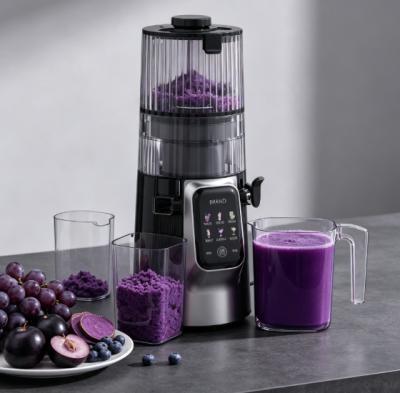China Fresh Smart HJ102D Multi-Function Slow Masticating Juicer – Reinvent Your Healthy Kitchen with 6 Modes, 135mm Wide Chute, 200W Cold Press & Self-Cleaning for sale