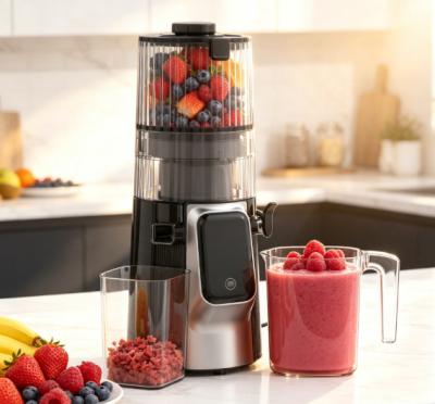 China Fresh Smart HJ102D Multi-Function Slow Masticating Juicer – Your Healthy Lifestyle Partner with 6 Modes, 135mm Wide Chute, 200W Cold Press & Self-Cleaning for sale