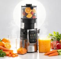 China Fresh Smart HJ102D 6-in-1 Slow Masticating Juicer – One Machine, Endless Healthy Possibilities with 135mm Wide Chute, 200W Cold Press & Self-Cleaning for sale